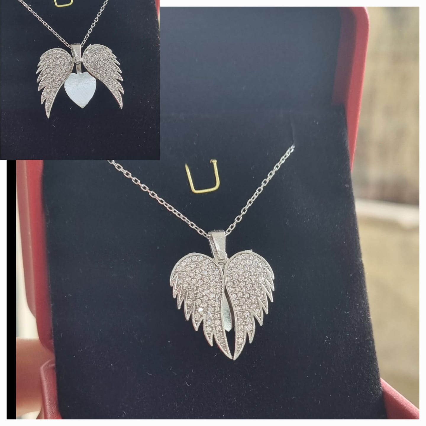 Melek Sep Modelləri, Qiymetleri | Mələk Qanadı Boyunbağılar